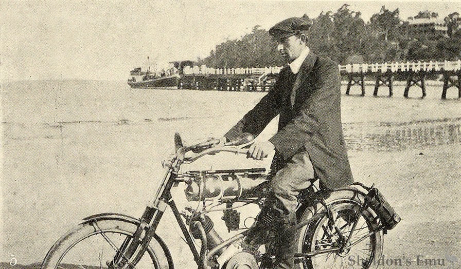 Jackson Motorcycle, 1908