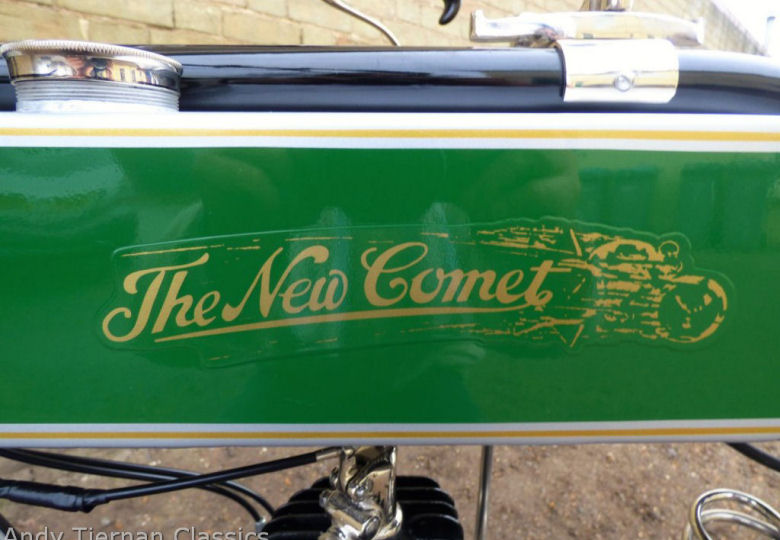 New Comet Motorcycles by A. H. Haden